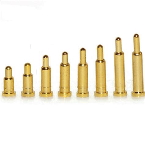Chinese Contact Pin Smt Brass Pogo Pin Spring Loaded Pin For Pcb