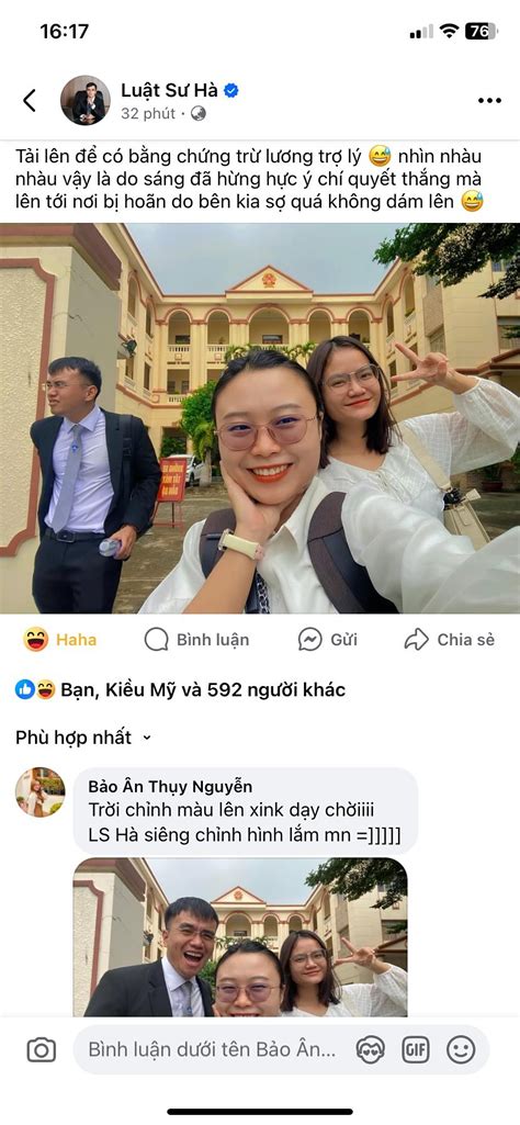 Hơn 01 năm làm việc với Sếp Học Luật vui hong Vui chứ nhưng làm Luật