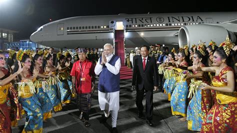 In Bali PM Modi Meets Indians To Attend G20 Summit With Top World