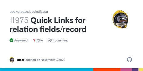 quick links for relation fields record · pocketbase pocketbase