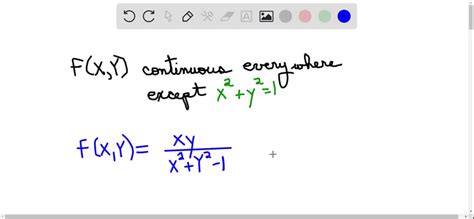 Solvedconstruct A Function Fx Y With The Given Property Not