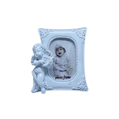 Set 4 Mini Rame Foto Cu Ingerasi Albe 10x9 Cm Emagro