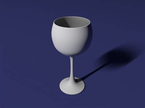 Red Wine Glass 3d Model 3d Printable Cgtrader