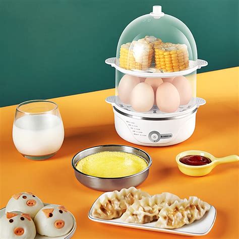 Egg Cooker For Breakfast Multifunction Egg Boiler Grandado