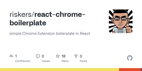 Github Riskersreact Chrome Boilerplate Simple Chrome Extension