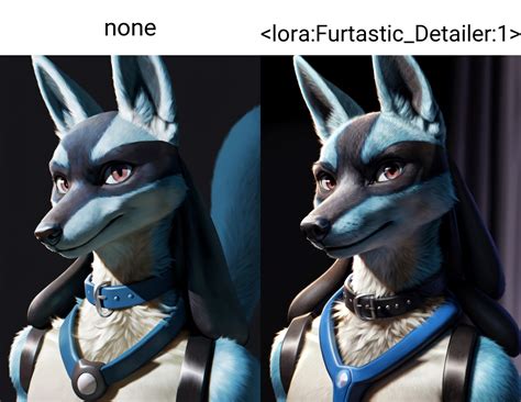 None Lucario Solo Anthro Image Created By Tensorart