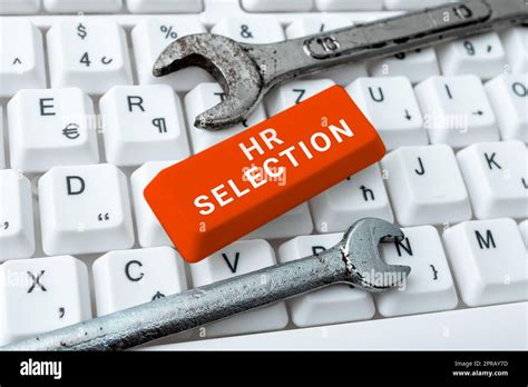 Conceptual Caption Hr Selection Internet Concept Process And Approached By Human Resources When