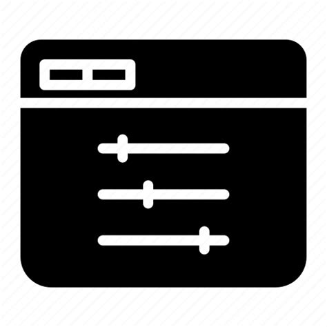 Settings Parameters Ui Seo Web Icon Download On Iconfinder