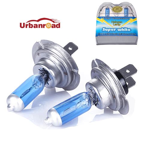 2pcs H7 55w 12v Halogen Bulb Super Xenon White Fog Light H7 Halogen