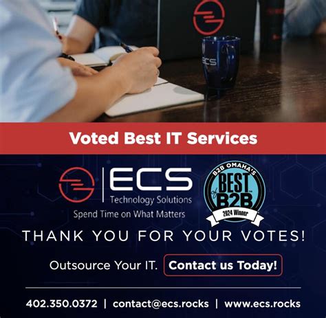 Ecs Technology Solutions On Linkedin Ecsrocks Bestitservices