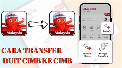 Cara Transfer Duit CIMB Click Ke CIMB Bank Menggunakan Mobile Part