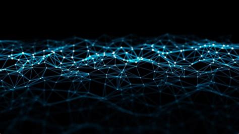 Premium Photo Digital Dynamic Wave Of Particles Abstract Futuristic Dots Background Big Data