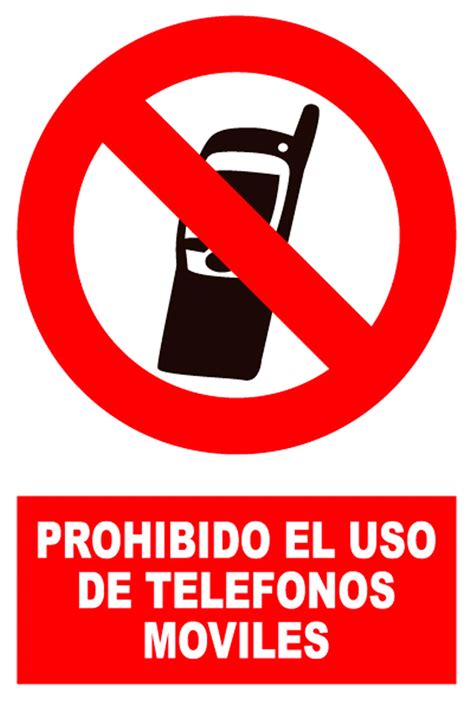 Cartel Prohibido Móvil Extinción 17x25 Cm Leroy Merlin