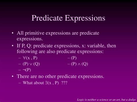 PPT Predicate Logic For Software Engineers PowerPoint Presentation Free Download ID
