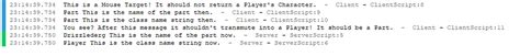 Having Problem With Getting The Mouse Target From The Client With