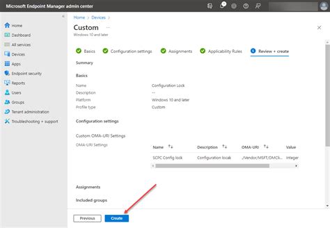 Secured Core PC Configuration Lock