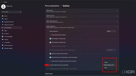 How To Personalize Your Taskbar In Windows