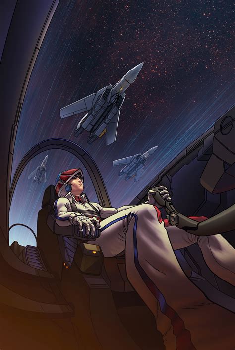 Vf 1 Ichijou Hikaru Vf 1a And Rick Hunter Macross And 2 More Drawn