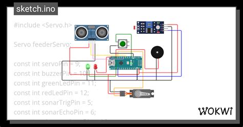 PET FEEDER Wokwi ESP STM Arduino Simulator