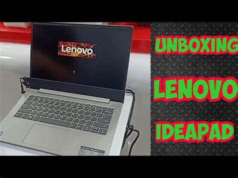 Unboxing My Lenovo Ideapad Youtube