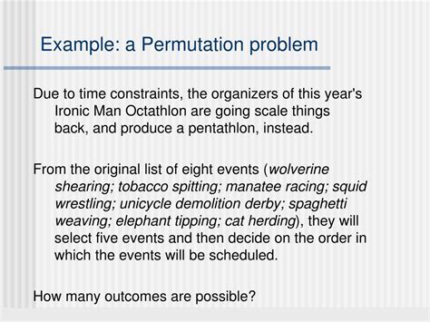 PPT Part 1 Module 5 Factorials Permutations And Combinations PowerPoint Presentation ID