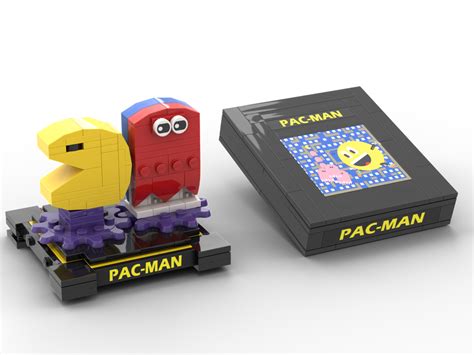 Lego Moc Pac Man For Atari By Utm1996 Rebrickable Build With Lego