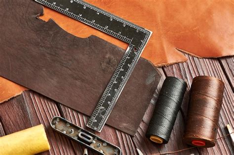 Premium Photo Leather Crafting Tools