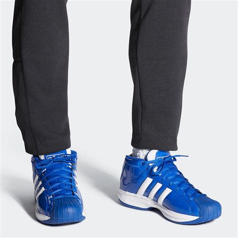 Available Now Adidas Pro Model 2g In Scarlett And Team Royal
