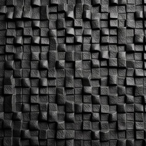 Premium Ai Image Black Texture