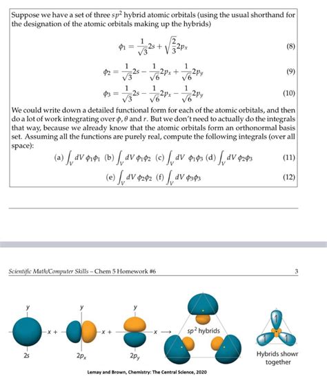 solved suppose we have a set of three sp2 hybrid atomic