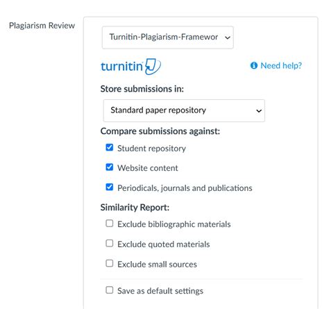 How To Use The Turnitin Plagiarism Framework Getting Started With Canvas