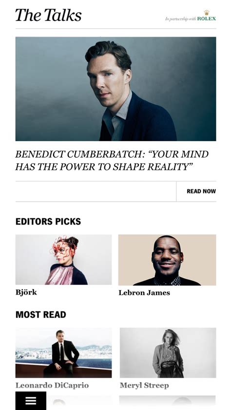 Iphone 용 The Talks Interview Magazine 다운로드