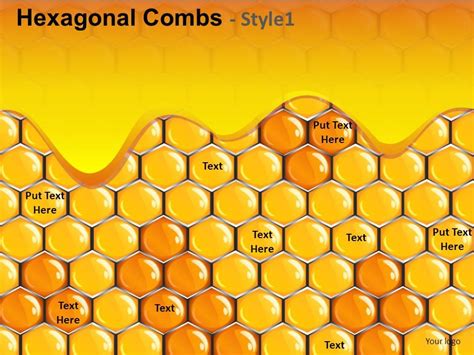 Hexagonal Combs Style 1 Powerpoint Presentation Slides DB Presentation PowerPoint Images