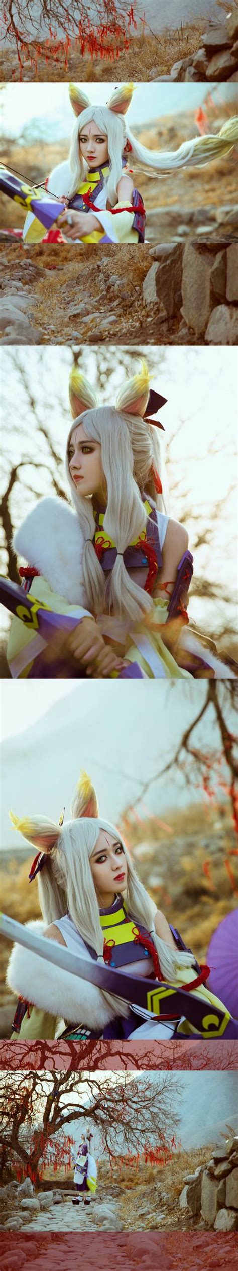 cosplay陰陽師手遊 白狼 每日頭條
