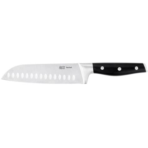 Купить Нож сантоку Tefal Jamie Oliver K2671844, 18 см, нержавеющая ...