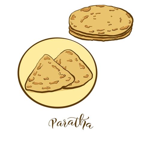 Dahi Paratha Over 5 Royalty Free Licensable Stock Illustrations