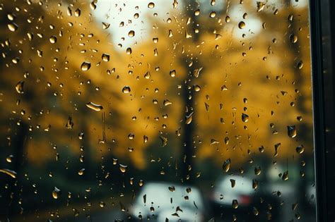 Premium Photo Cozy Raindrops Pattern