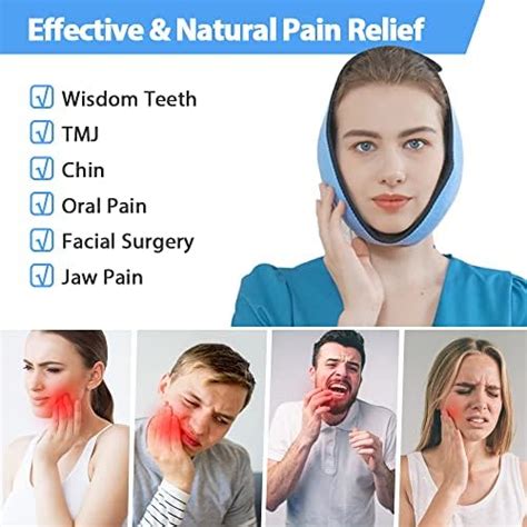 Wrist And Head Ice Pack Wrap Combo For Carpal Tunnel And Wisdom Teeth