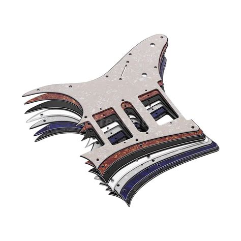 E M HSH Electric Guitar Pickguard PVC Pick Guard Scratch For Ibanez