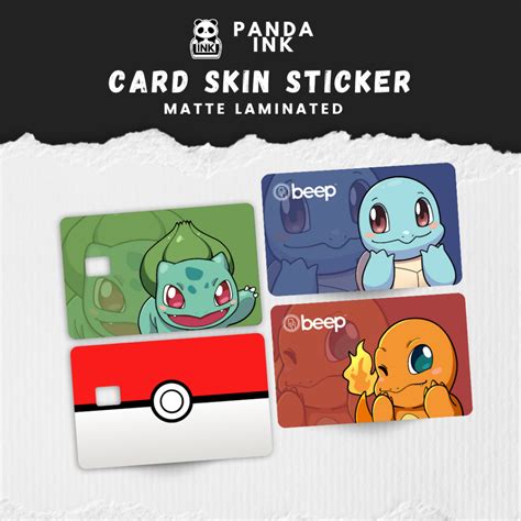 Atm Card Skin Or Beep Card Skin Sticker Pokemon Pokeball Matte