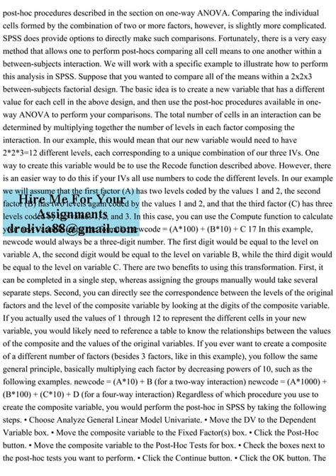 How Do I Do A T Test Correlation And Anova In Spsssolution Pdf