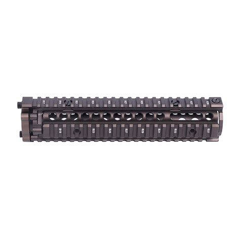 Ohhunt Coyote Tan Mid Length Mk18 Quad Rail Handguard Drop In Design D