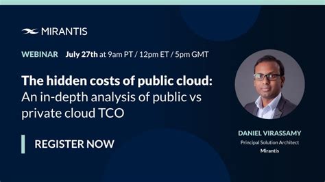 Mirantis On Linkedin Hidden Costs Of Public Cloud In Depth Analysis Of Public Vs Private
