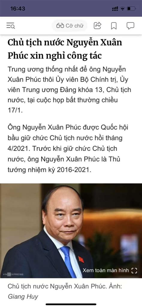 爆卦 越南國家主席阮春福辭職 Ptt評價