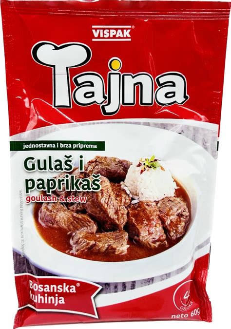 Vispak Tajna Gulash And Paprikash Seasoning Mix 50g