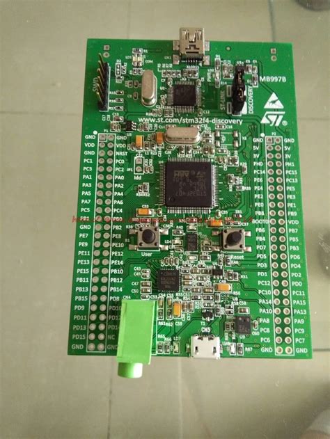 Stm32 Discovery Kit Original Cortex M4 St Link Free Shipping Test Et Avis