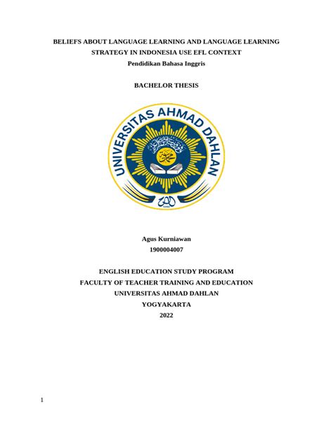 Agus Kurniawan 1900004007 Pdf Factor Analysis Methodology