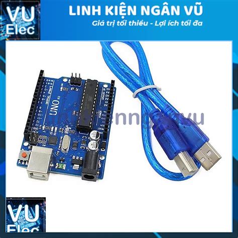 mua module arduino uno r3 chip cắm dán atmega16u2 board phát triển