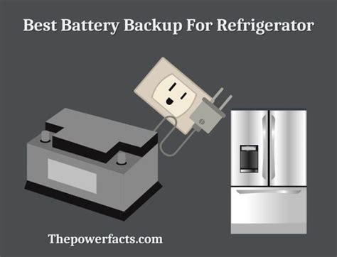 Best Battery Backup For Refrigerators No More Food Wastage The
