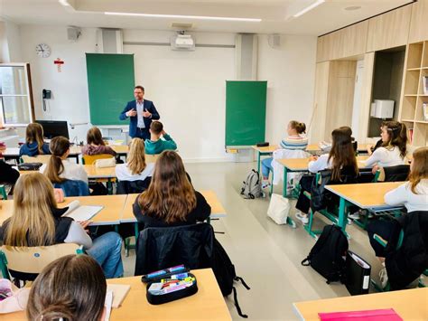 MdL Gerhard Hopp Zu Besuch An Der Marienrealschule Schulleben